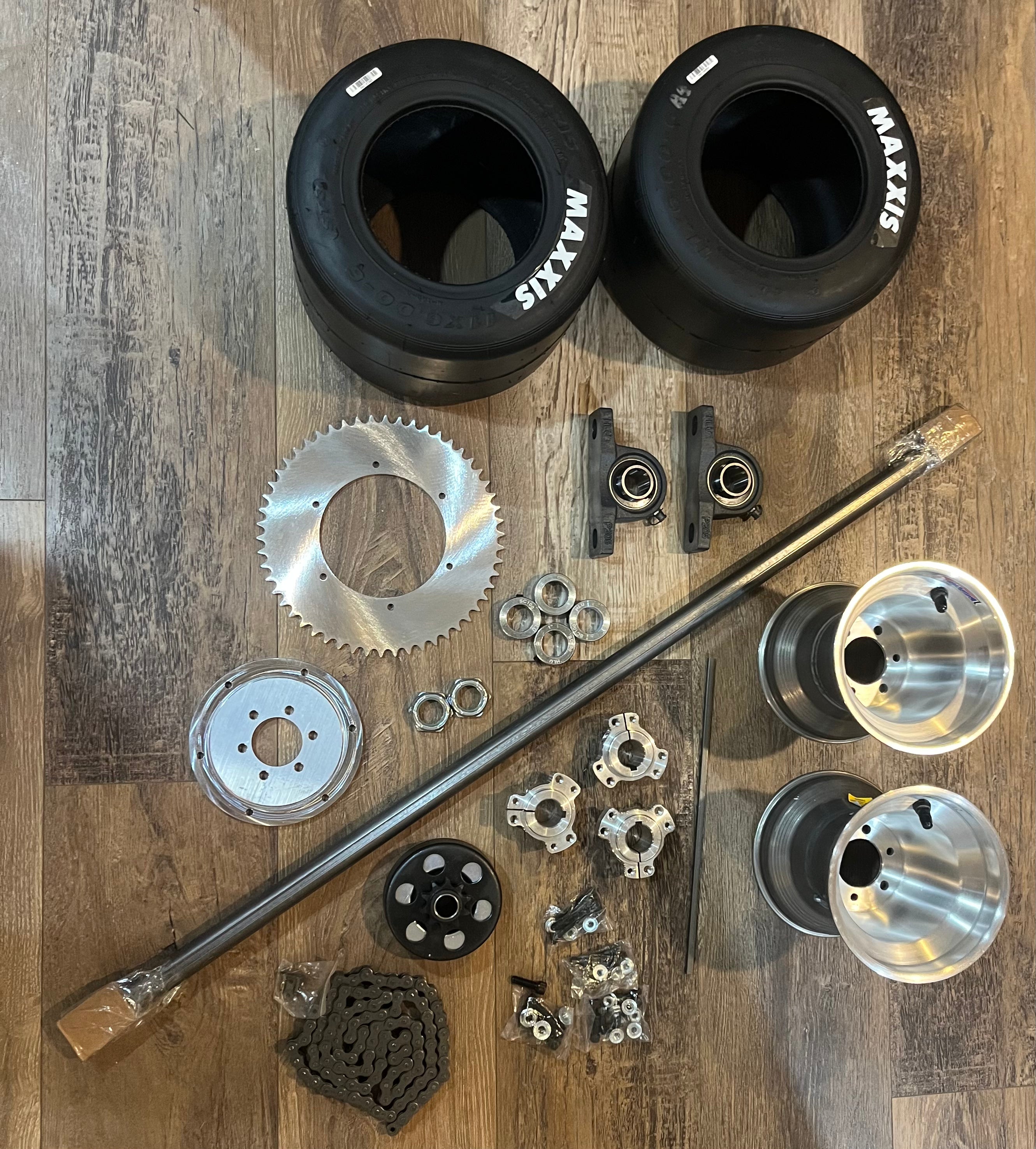 Axles/ Wheels and Tires – Drift Trike Fab